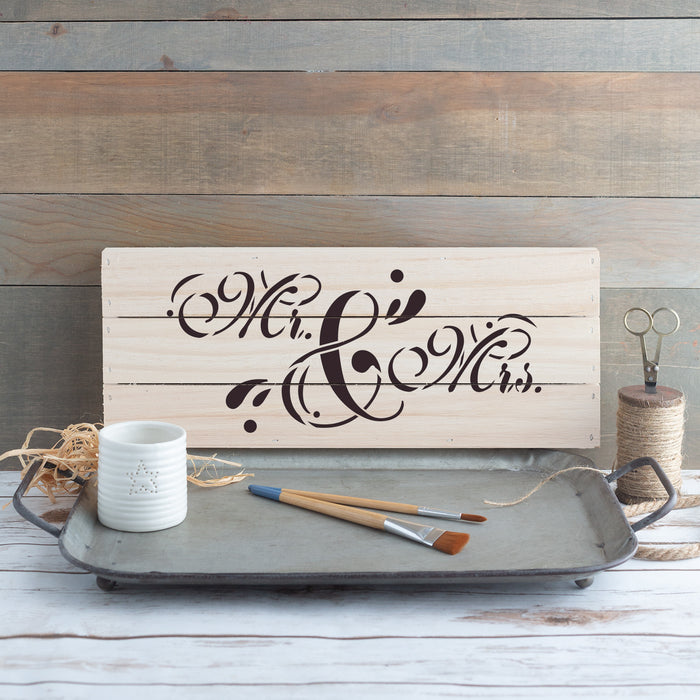 Mr And Mrs Stencil, American made stencils for affordable prices!