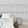 Mud Cloth Pattern Wall Stencils - Stencil Revolution