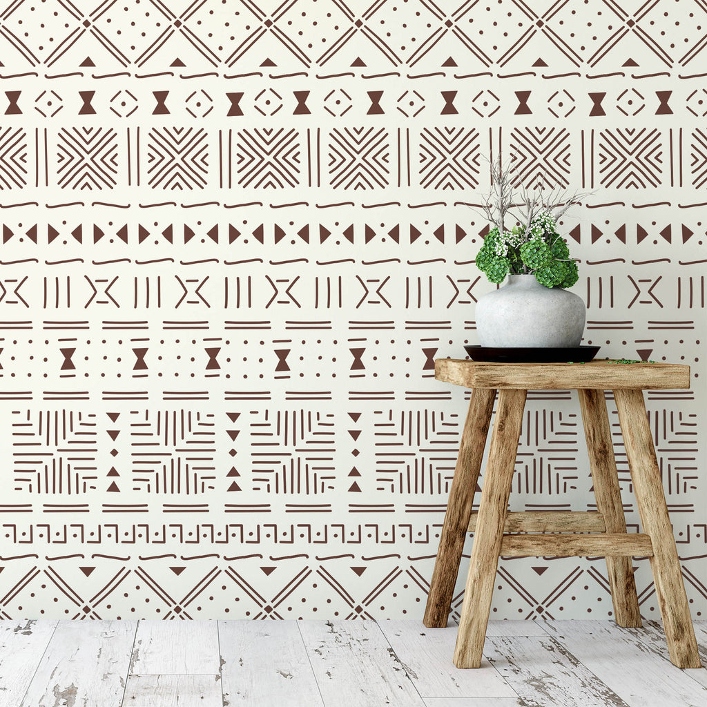 Wall Stencils for Design and Decor - Large Wall Stencil Patterns