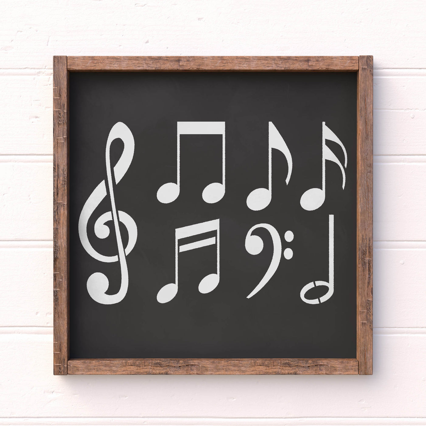 Music Notes Stencil for Crafting - Durable Stencils of Various Music Notes