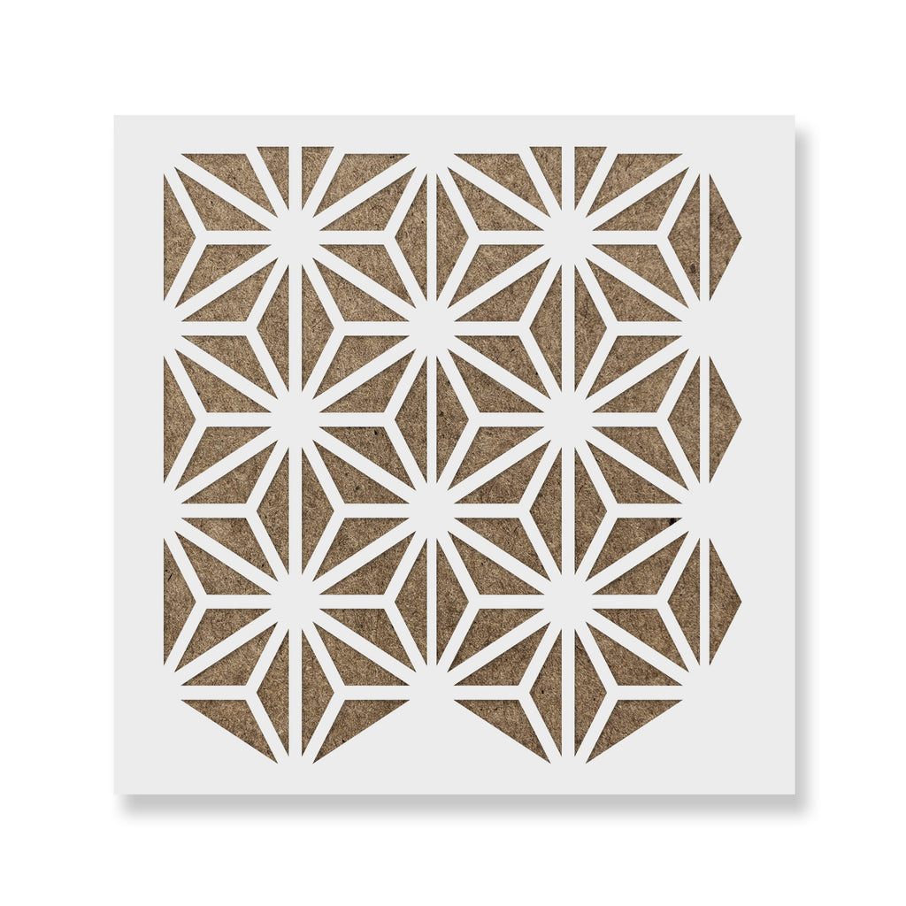 Nebula Tile Stencils - Stencil Revolution