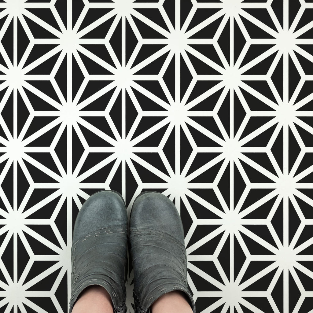 Nebula Tile Stencils - Stencil Revolution