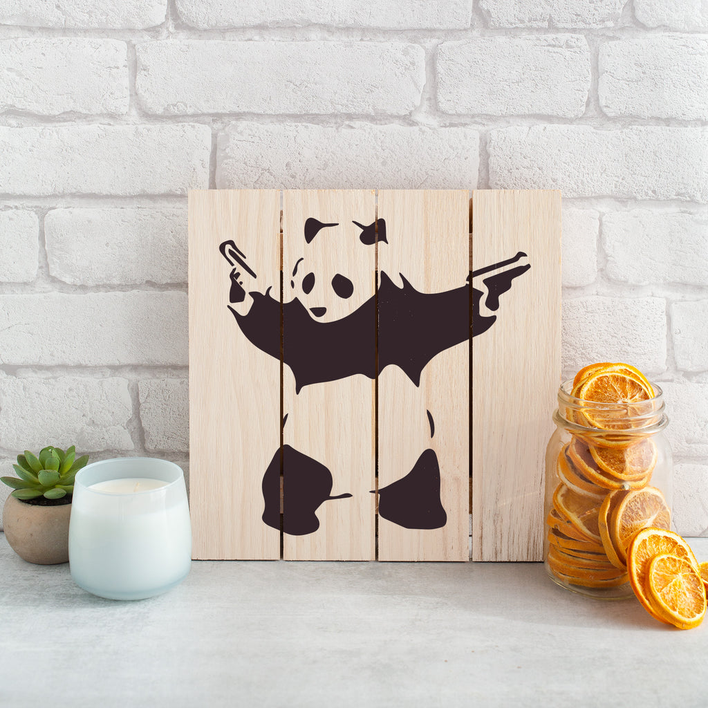 Banksy Stencil Panda