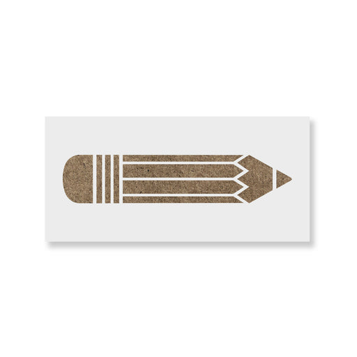 Brain Stencil, Reusable stencil template that will make you think