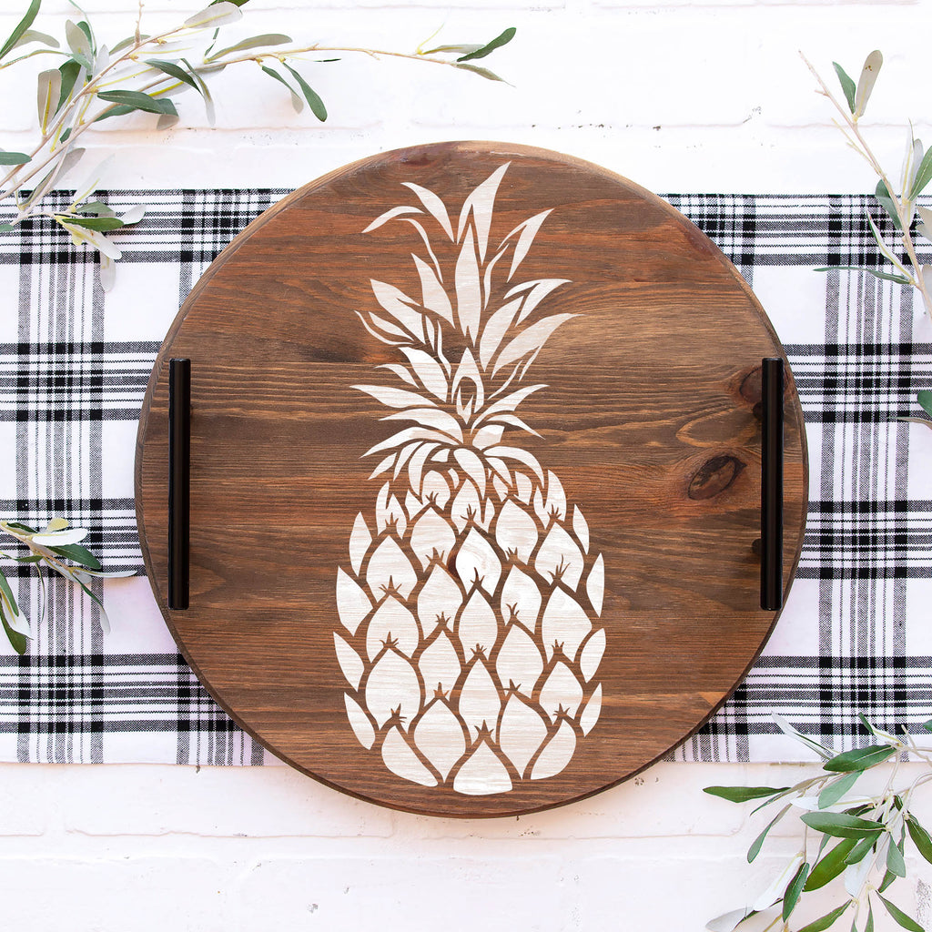 Pineapple Stencil Pattern 12 Cute Pineapple Templates (Free Printable)
