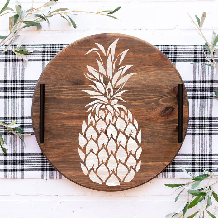 Pineapple Stencil in Small & Large Sizes - Great for DIY Projects