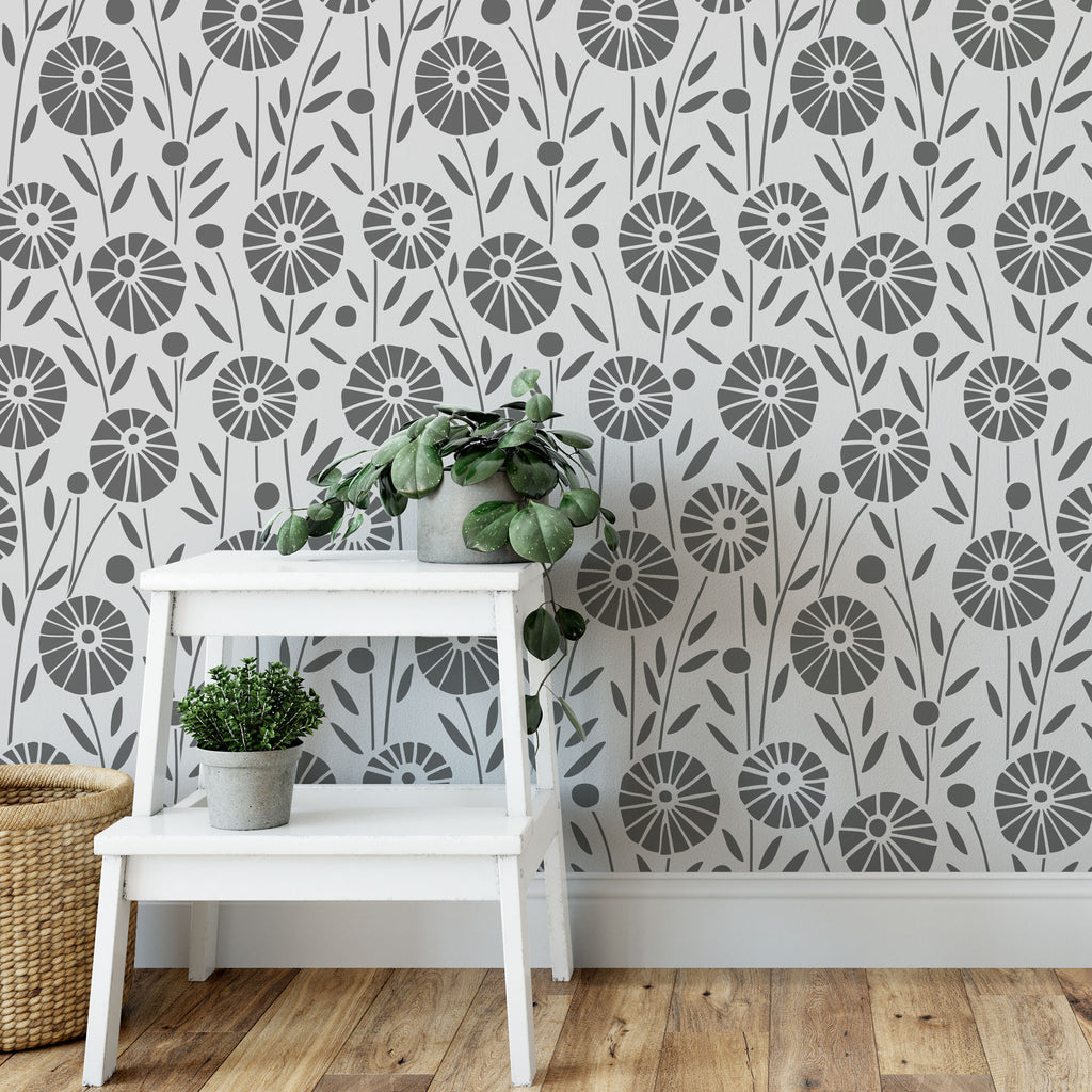 Wall Stencils for Design and Decor - Large Wall Stencil Patterns