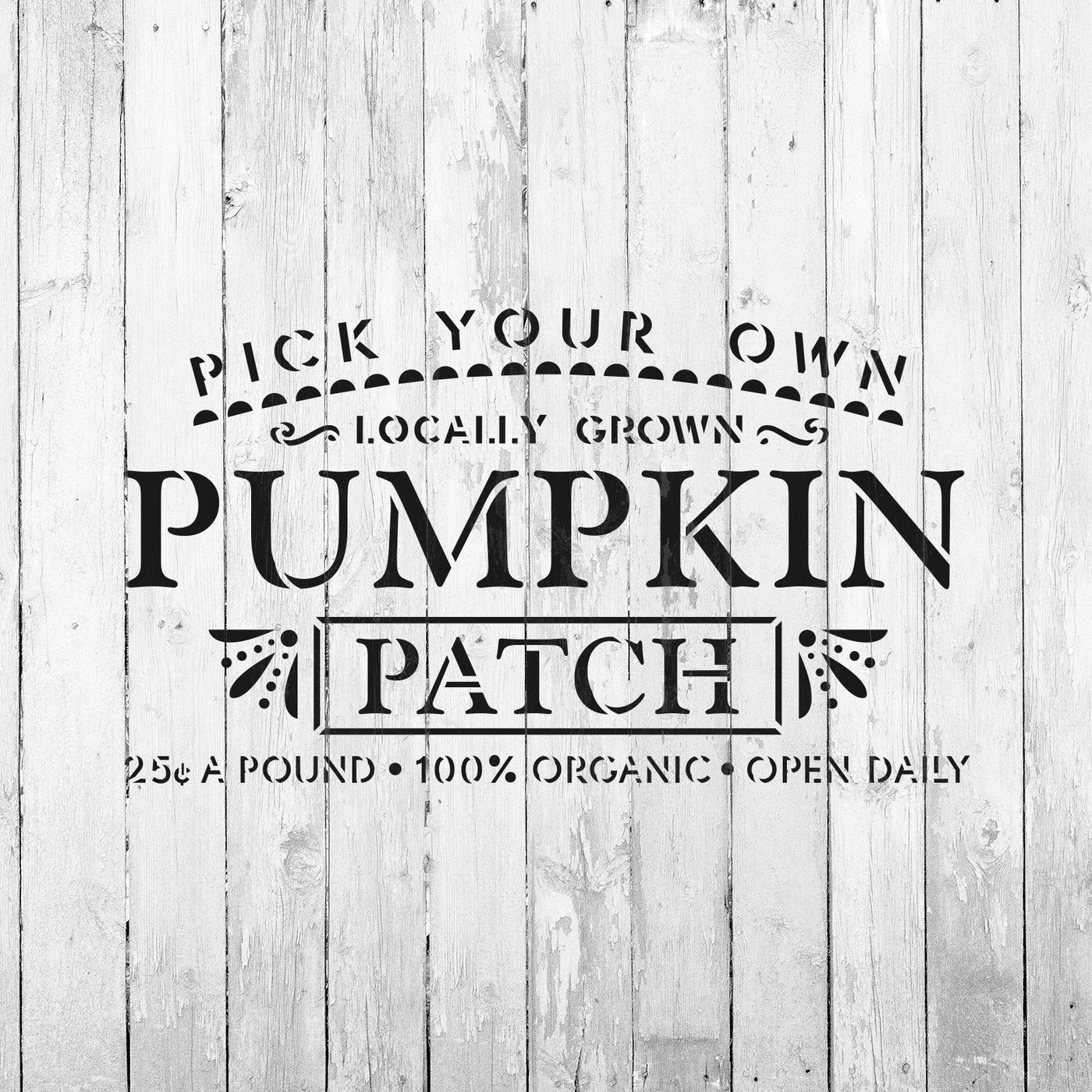 Pumpkin Patch Stencils - Stencil Revolution