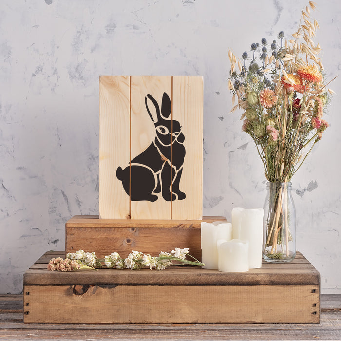 Rabbit Stencil - Awesome stencil for painting a bunny rabbit
