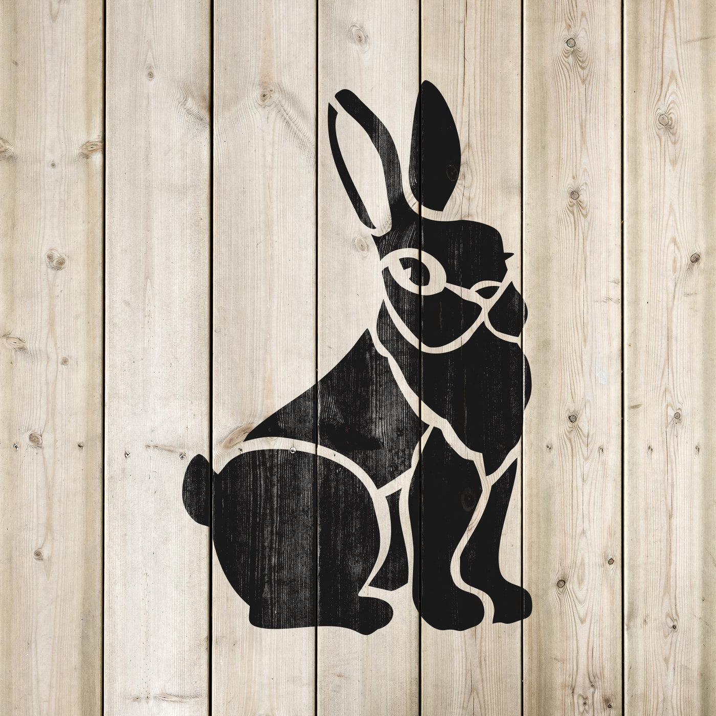 Rabbit Stencil - Awesome stencil for painting a bunny rabbit