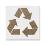 Recycle Stencil - Reusable USA Made Stencils of a Recycle Symbol