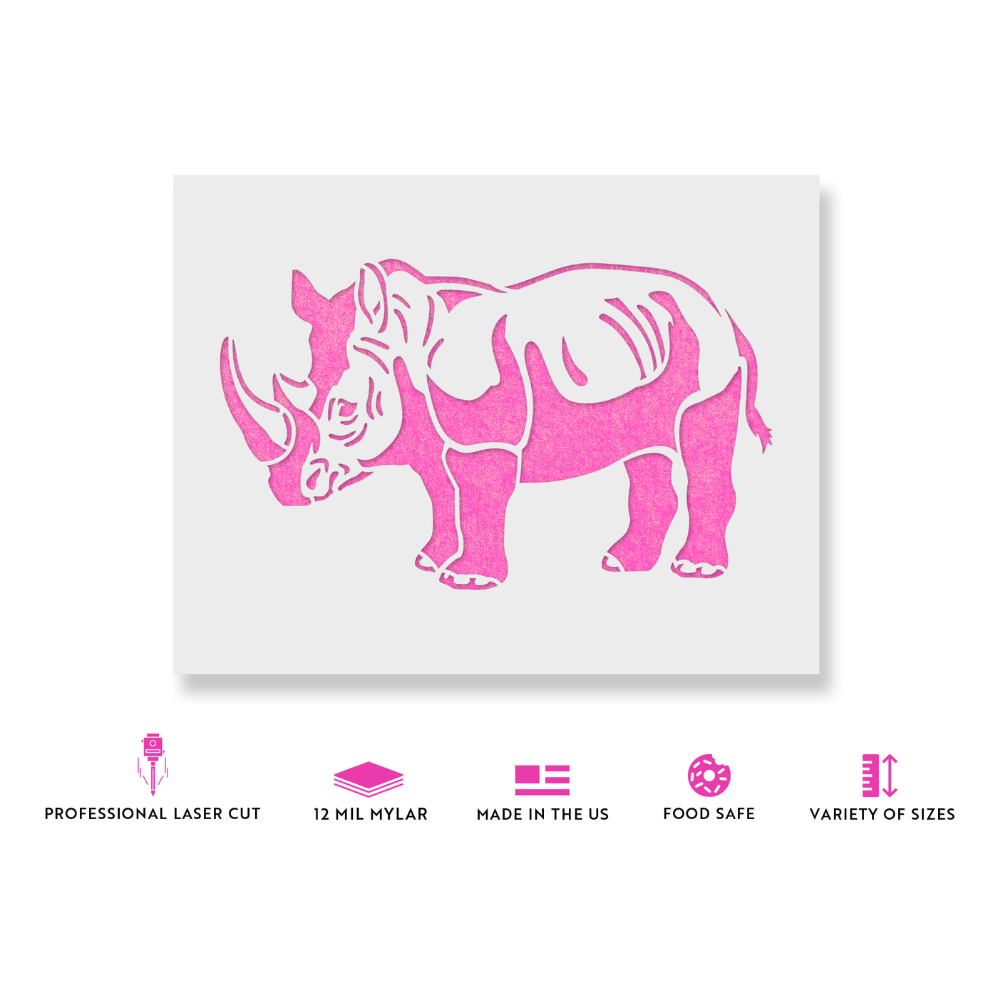 Rhino Stencils - Stencil Revolution