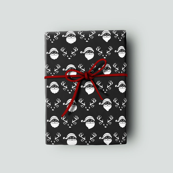 Rudolph And Santa Craft Stencils - Stencil Revolution