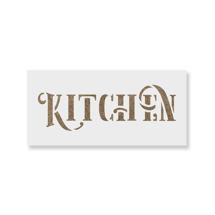Rustic Kitchen Stencils - Stencil Revolution