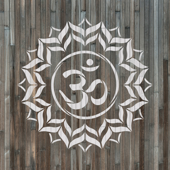 Sahasrara Crown Chakra Stencil