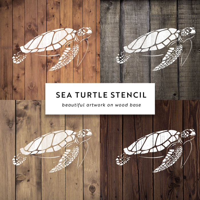 Sea Turtle Stencils - Stencil Revolution