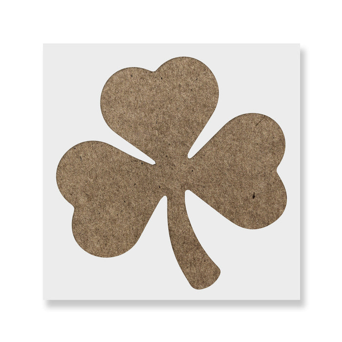 Shamrock Stencil - DIY stencil for painting St. Patrick's day crafts