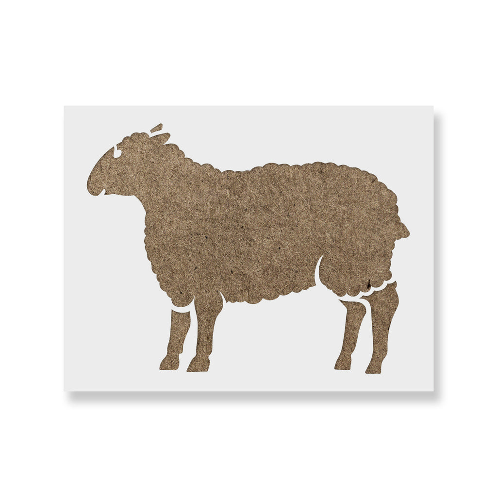 Sheep Stencils - Stencil Revolution