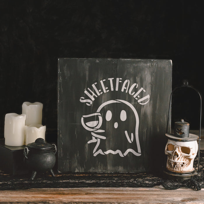 Sheet Faced Ghost Stencils - Stencil Revolution