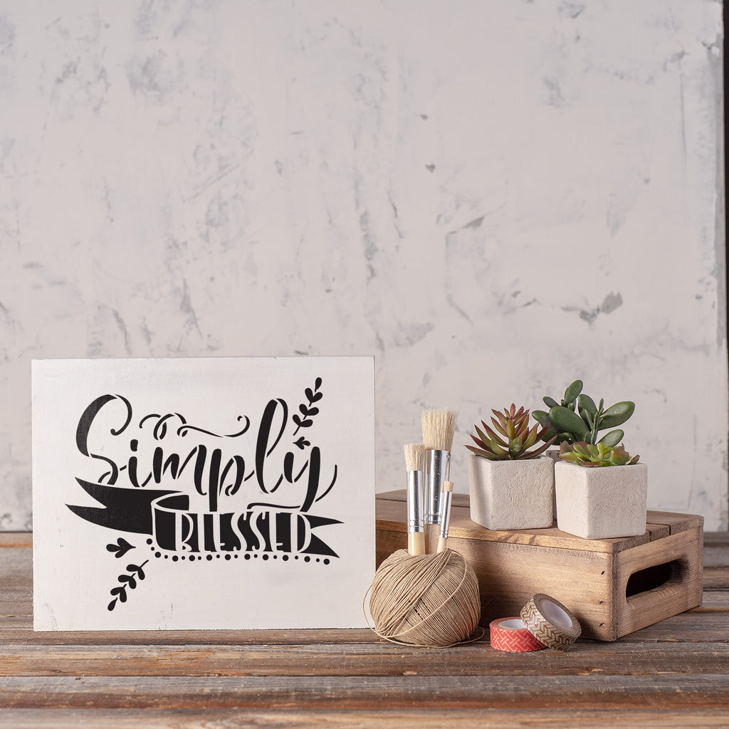 Simply Blessed Stencils - Stencil Revolution