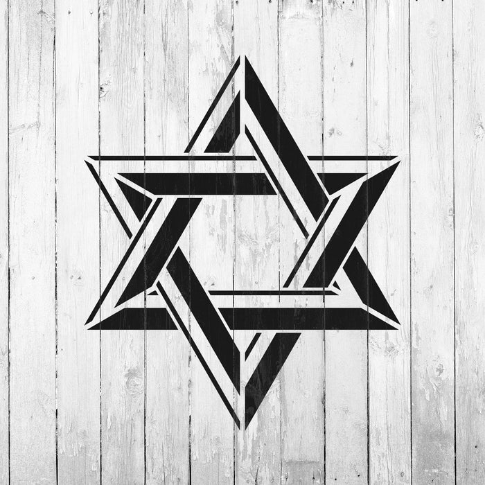 Star of David Stencil