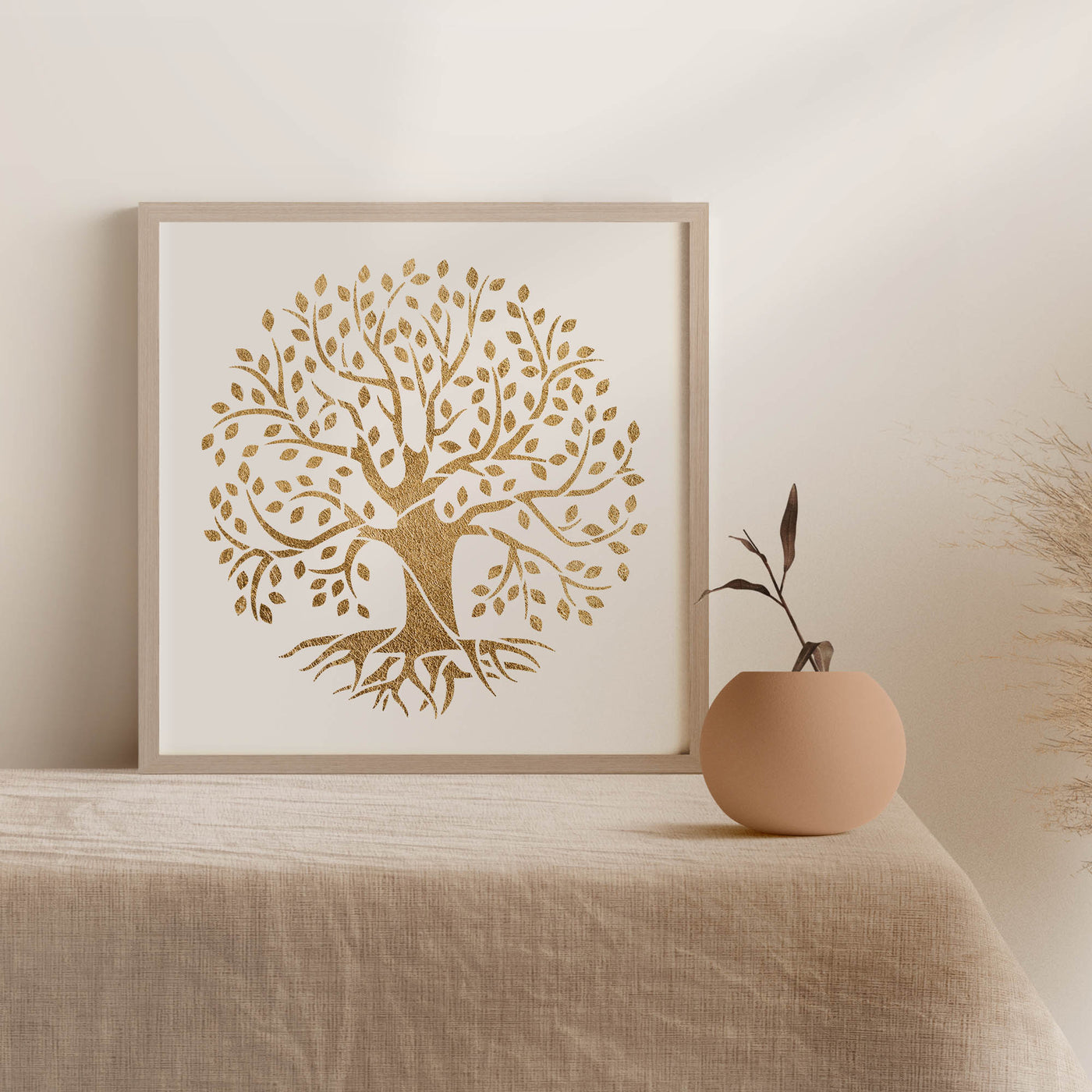 Tree of Life Stencil - Tree of Life Template for Crafting and Decor