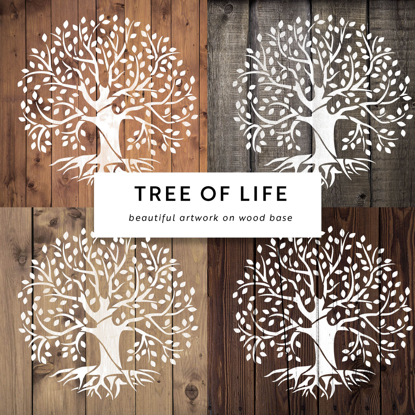 Tree of Life Stencil - Tree of Life Template for Crafting and Decor