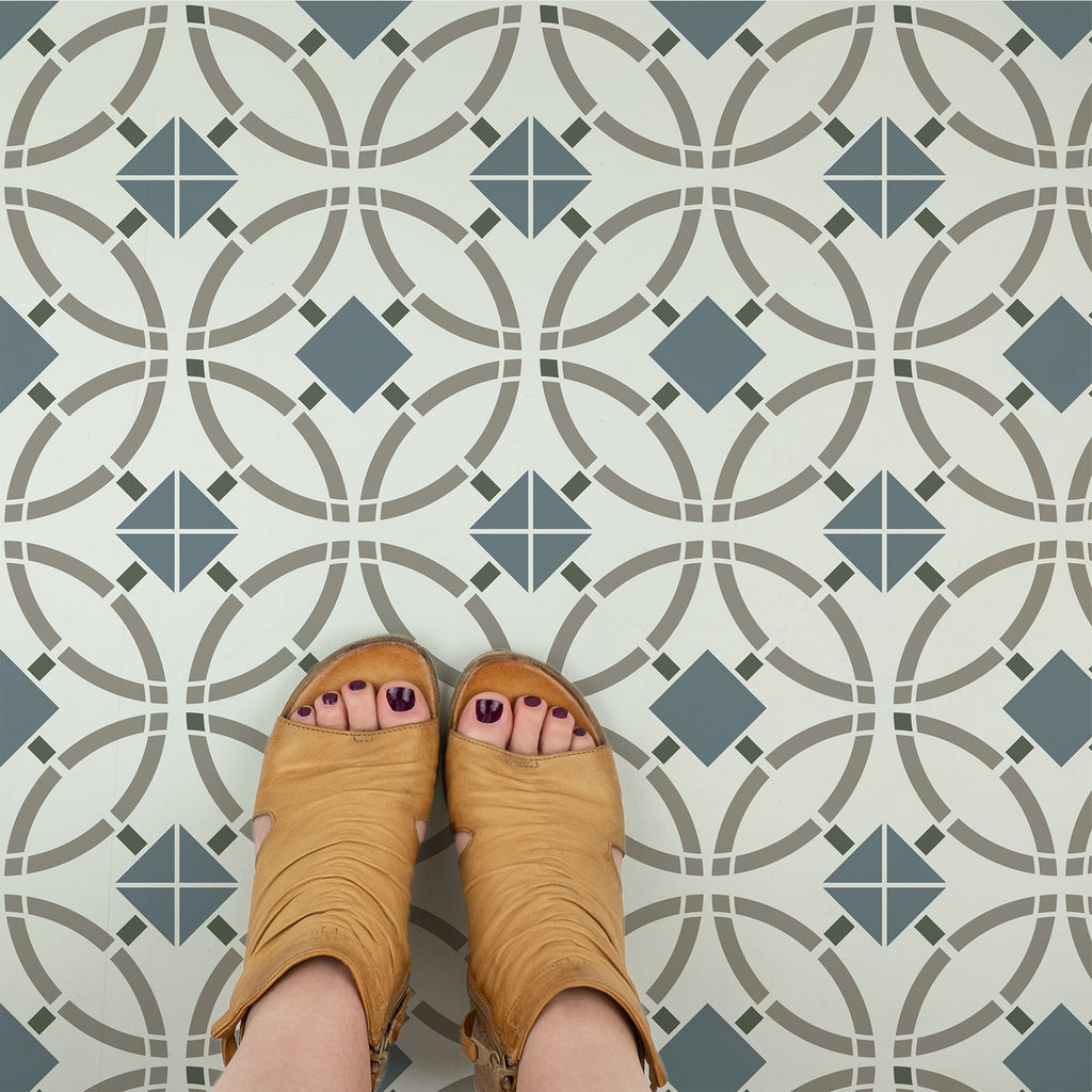 Tile Stencils - Transform your Decor with Tile Floor Stencils