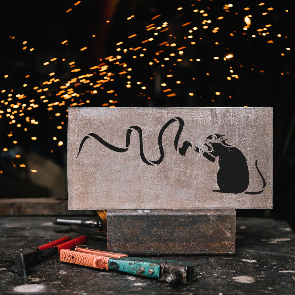 Vandal Banksy Stencils - Stencil Revolution