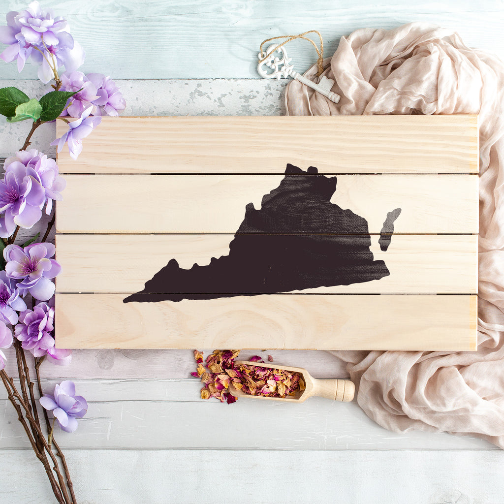 Virginia State Stencils - Stencil Revolution