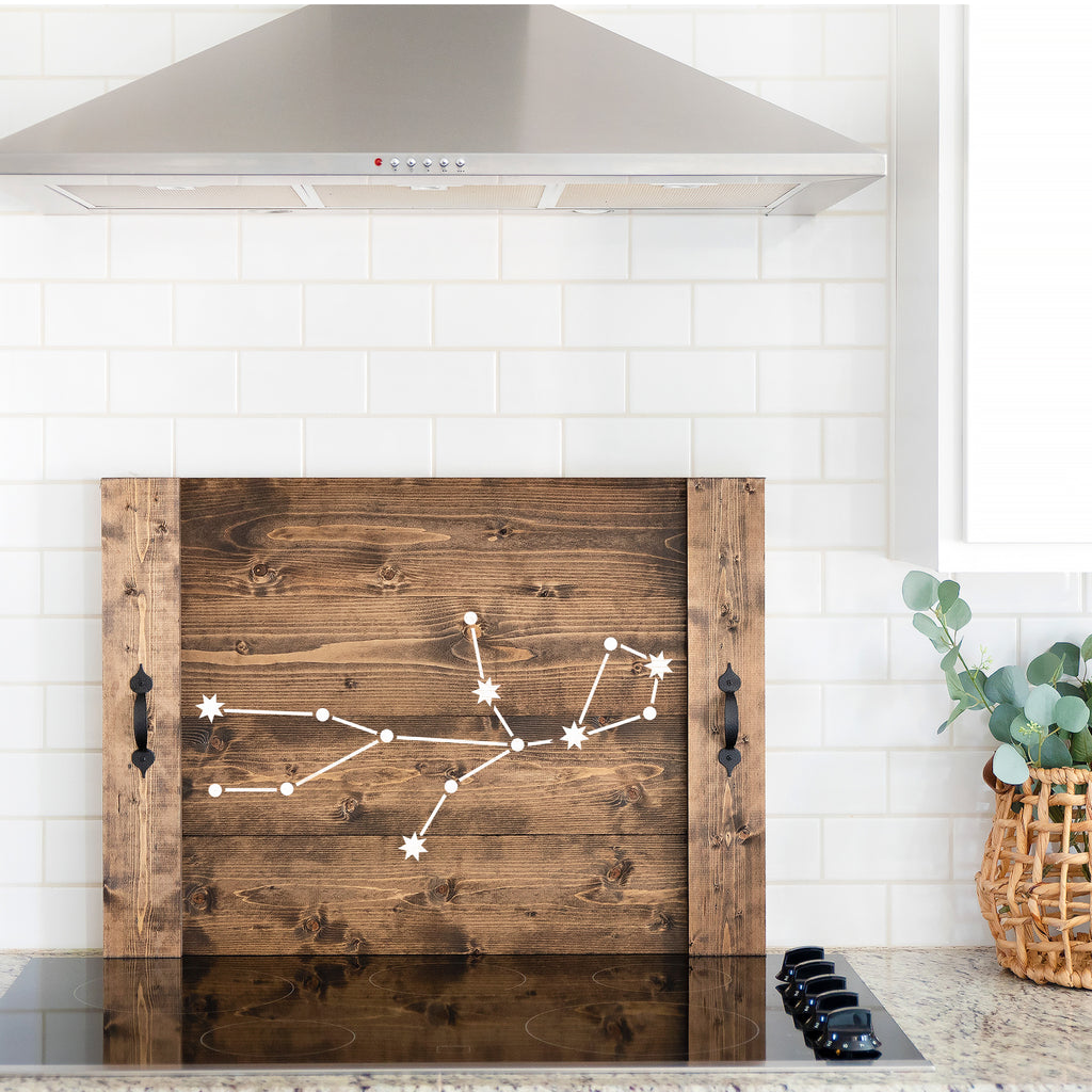 Virgo Constellation Stencil