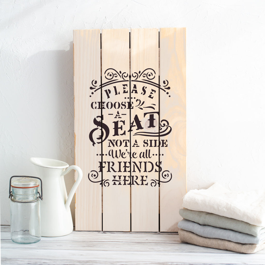 Wedding Friends Stencils - Stencil Revolution