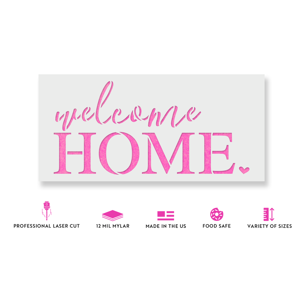 Welcome Home Stencils - Stencil Revolution