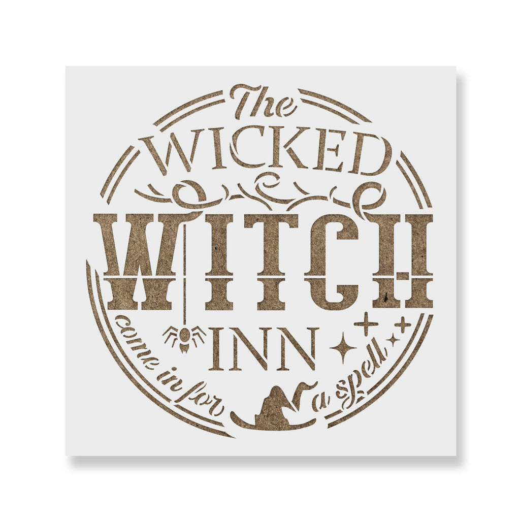 Halloween Stencils - Laser-cut Stencils for Halloween Crafting