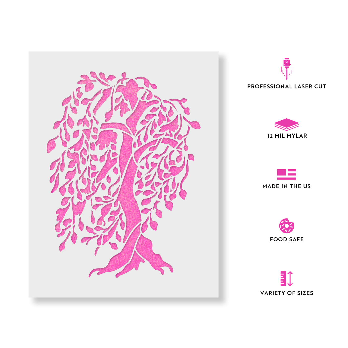 Willow Tree Stencils - Stencil Revolution