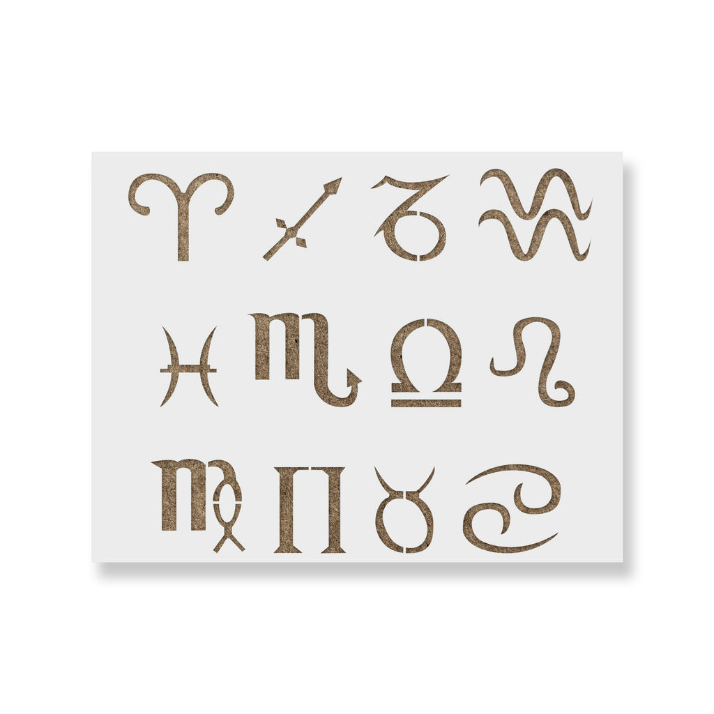 Letter Stencils & Reusable Number Stencils - Alphabet Stencils