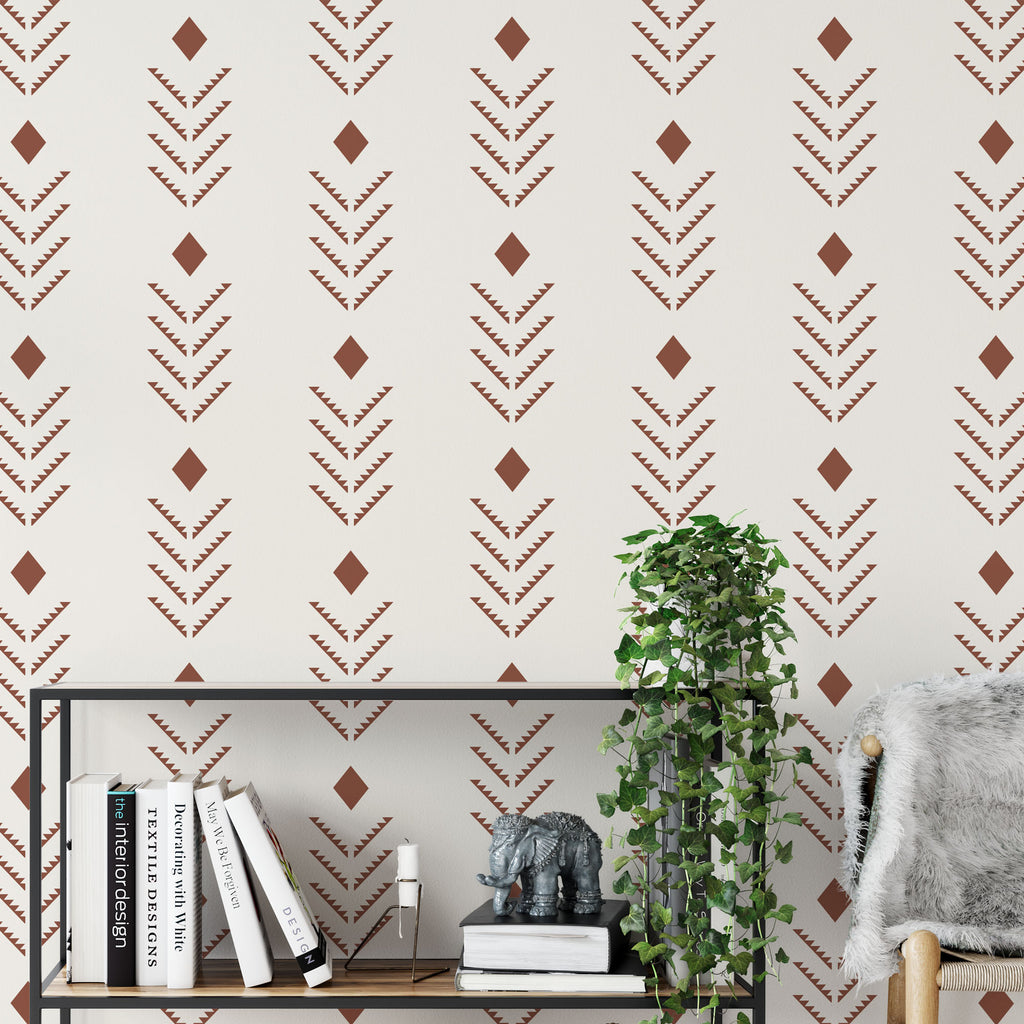 Wall Stencils for Design and Decor - Large Wall Stencil Patterns