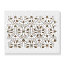 Zydeco Hibiscus Pattern Wall Stencils - Stencil Revolution