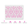 Zydeco Hibiscus Pattern Wall Stencils - Stencil Revolution