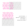 Zydeco Hibiscus Pattern Wall Stencils - Stencil Revolution